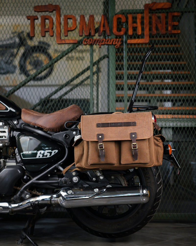 expedition saddlebag – trip machine company